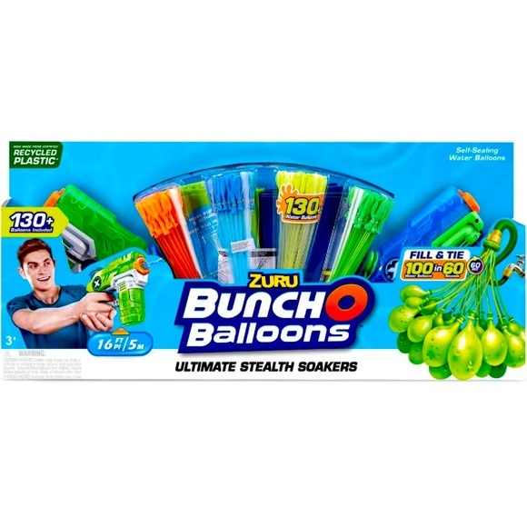 Zuru | Games | Zuru Bunch O Balloons 3 Selfsealing Balloons W 2 ...